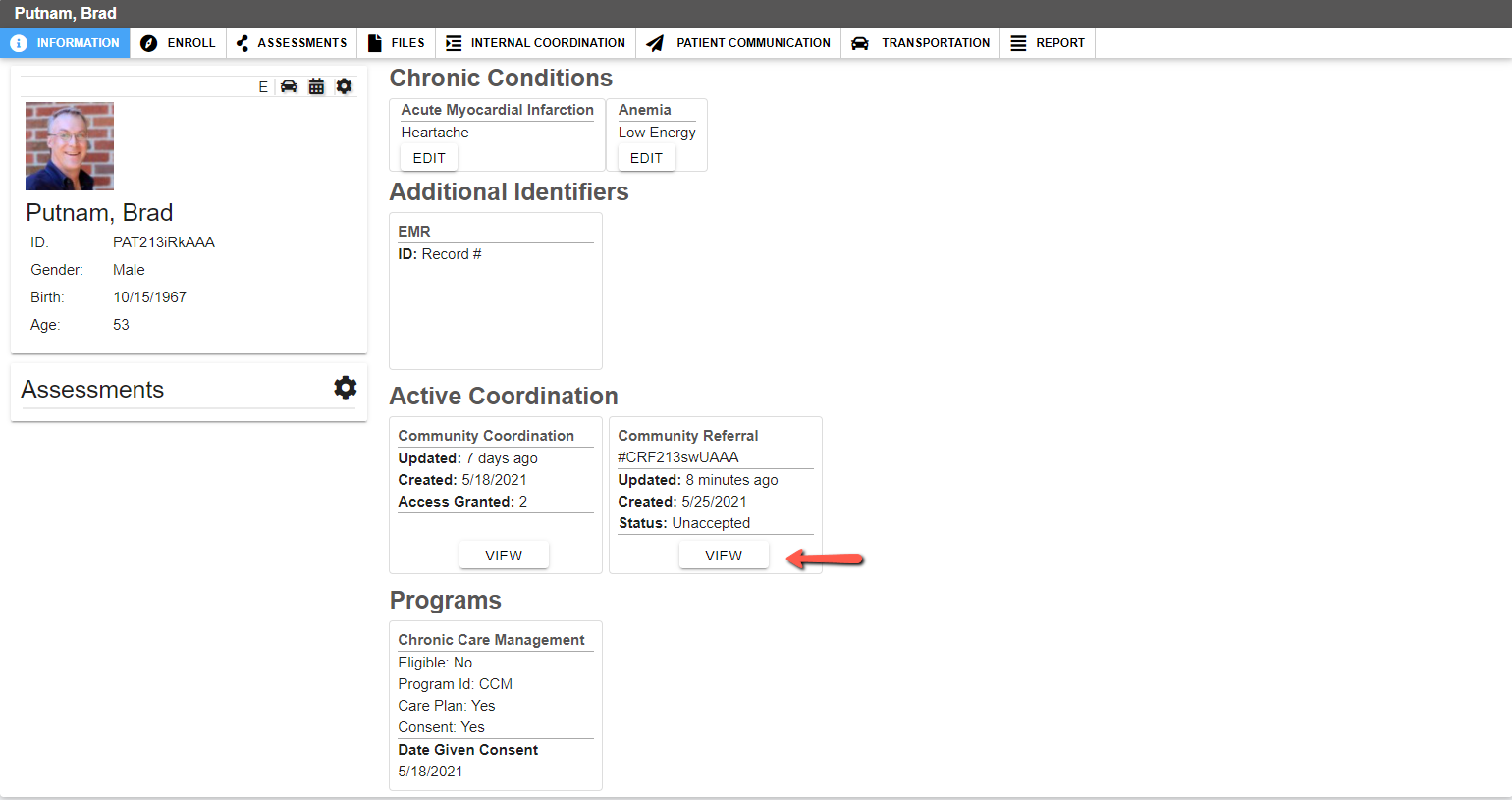 How do I communicate with a community organization I have sent a ...